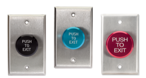 Push Button Door Opener: 120 Pushplate - Highpower Security Products LLC